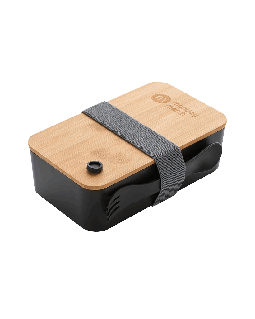 Recycled Bamboo Lunch Box | Monday Merch - Merch Made Easy | Monday ...