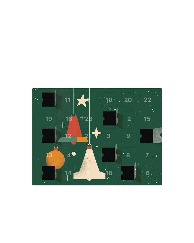 Large Advent Calendar | Monday Merch - Merch Made Easy