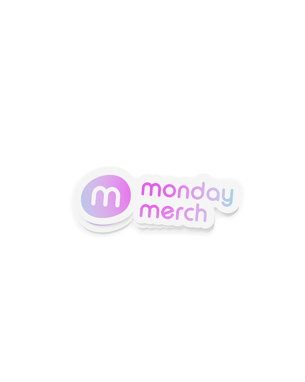 Holographic Sticker | Monday Merch - Merch Made Easy | Monday Merch ...