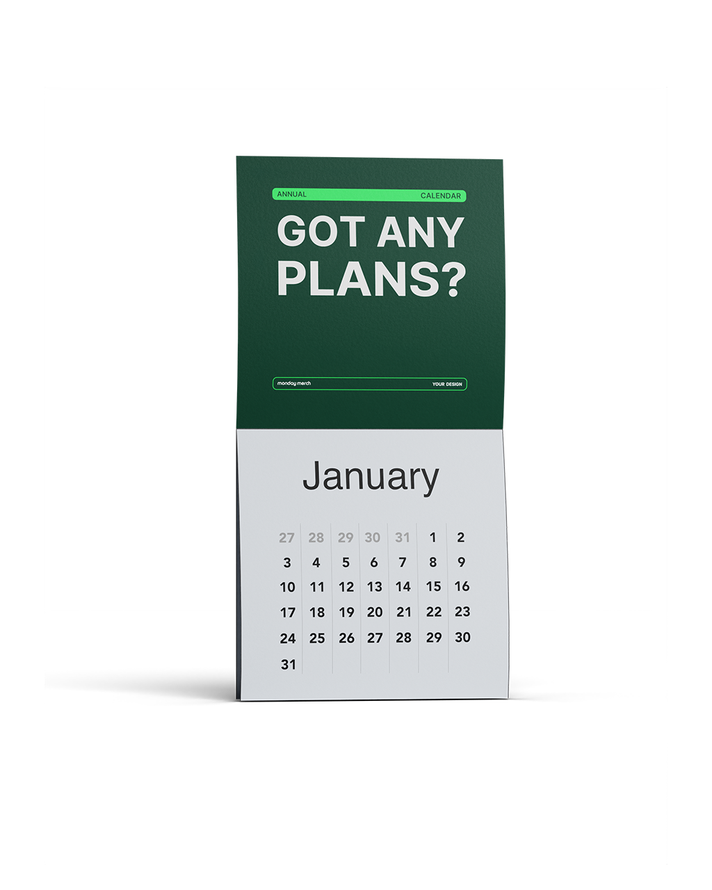 Calendar | Monday Merch - Merch Made Easy